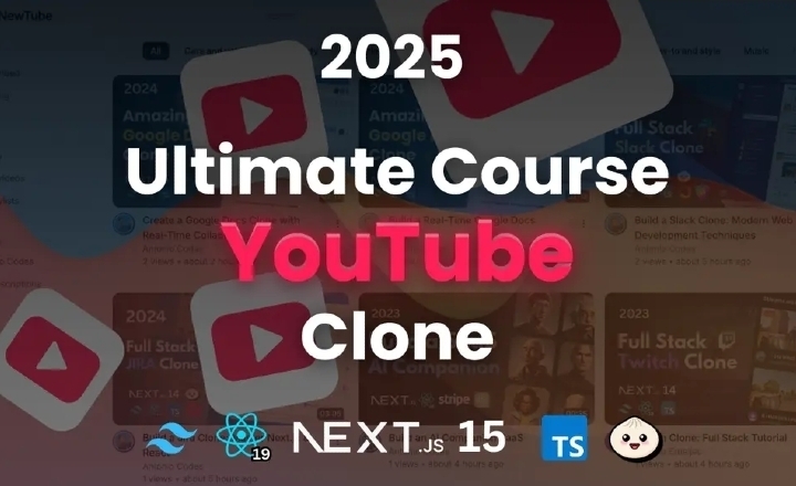 Build a Youtube Clone by Code With Antonio