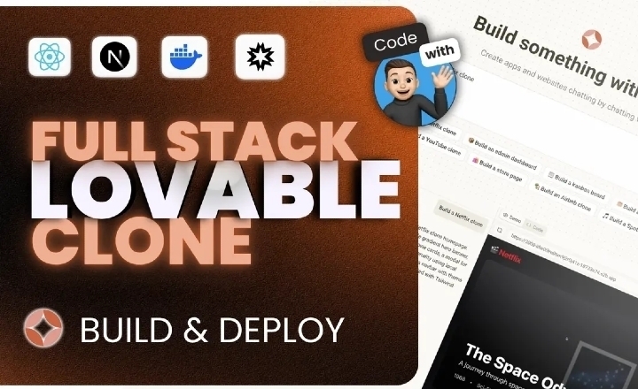 Build and Deploy a Lovable Clone by Code With Antonio