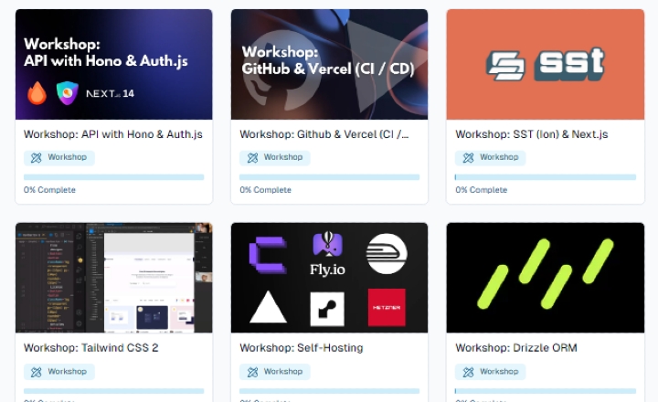 Code With Antonio Workshops by Code With Antonio