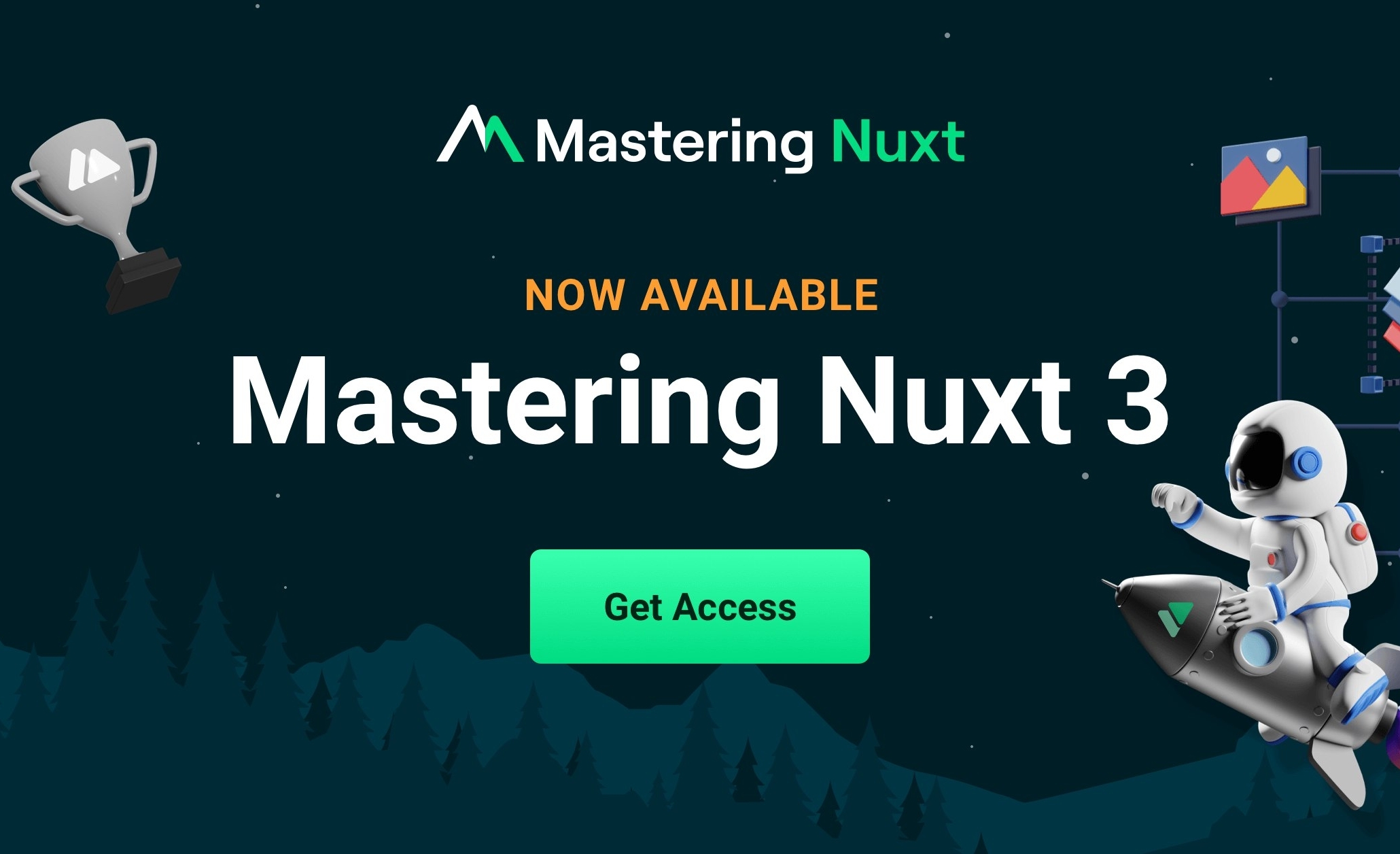 Mastering Nuxt 3 by masteringnuxt.com, vueschool.io