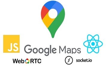 React and WebRTC 2023 & Sharing Location App with Video Chat by udemy