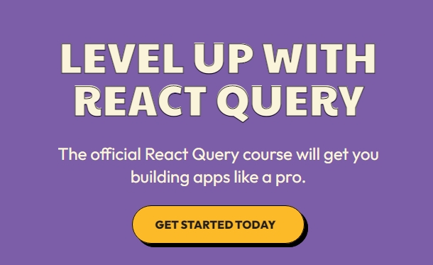 React Query by ui.dev (ex. Tyler McGinnis)