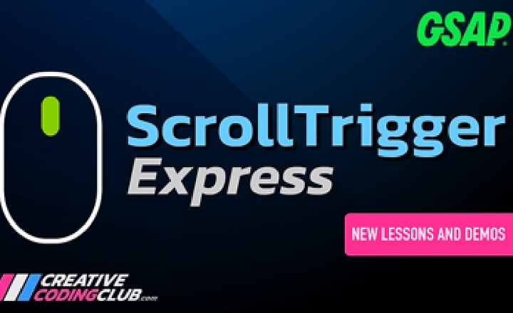 ScrollTrigger Express by Carl (Creative Coding Club)