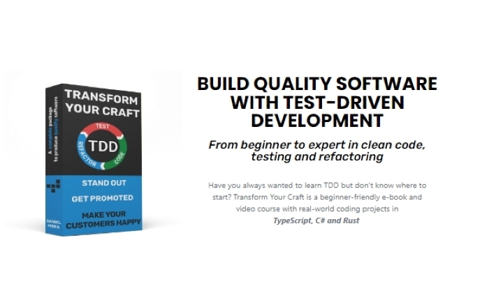Transform Your Craft with TDD: Master clean code and testing by Daniel Moka