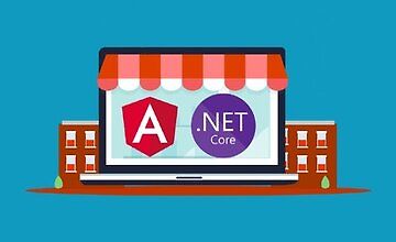 Learn to build an e-commerce app with .Net Core and Angular by udemy